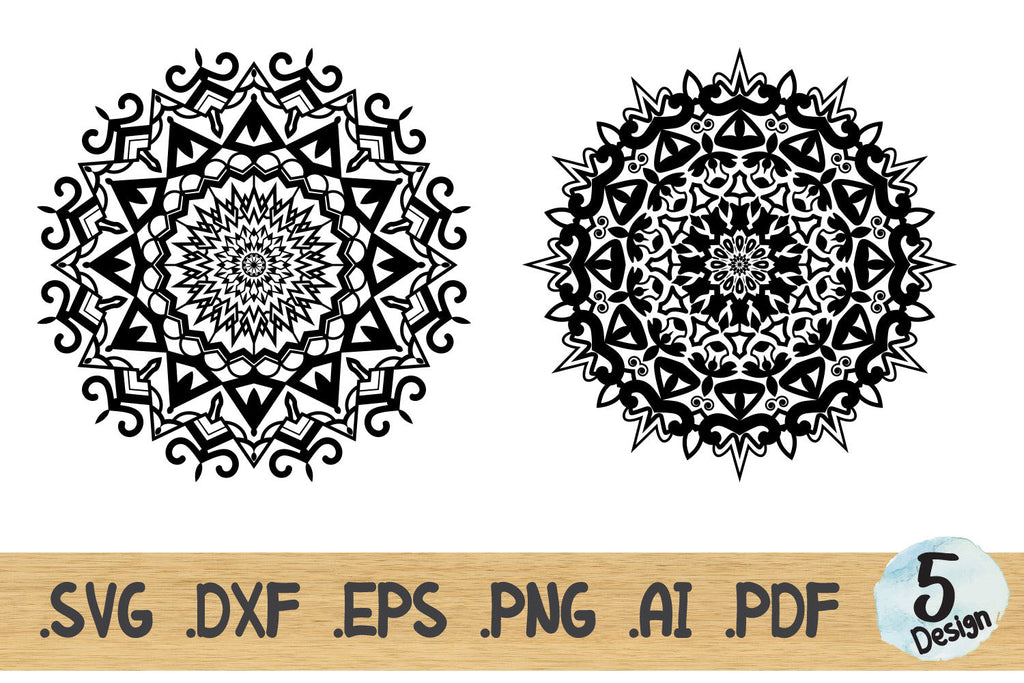 Mandala SVG Collection, Mandala Vector Pattern - So Fontsy