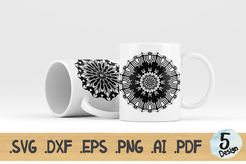 Mandala SVG Collection, Mandala Vector Pattern - So Fontsy