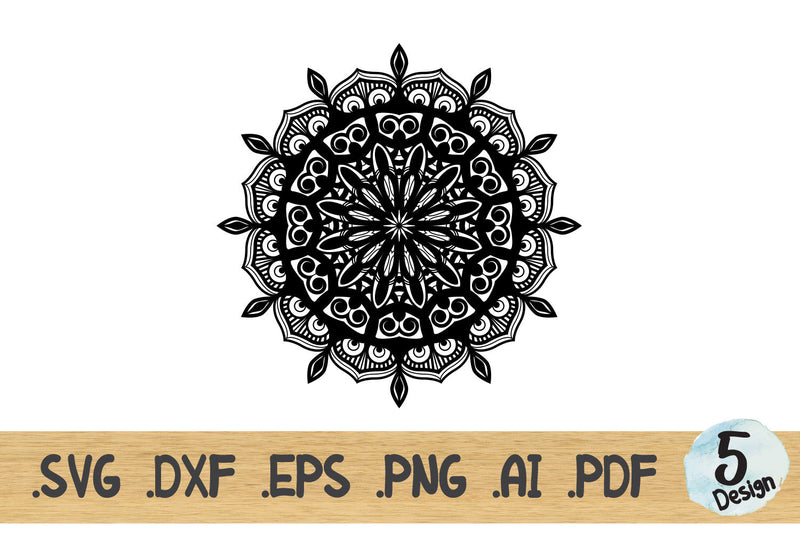 Mandala SVG Collection, Mandala Vector Pattern - So Fontsy