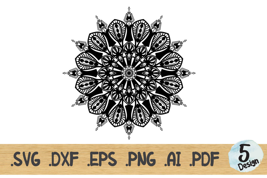 Mandala SVG Collection, Mandala Vector Pattern - So Fontsy