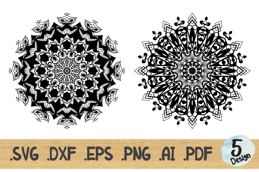 Mandala SVG Collection, Mandala Vector Pattern - So Fontsy