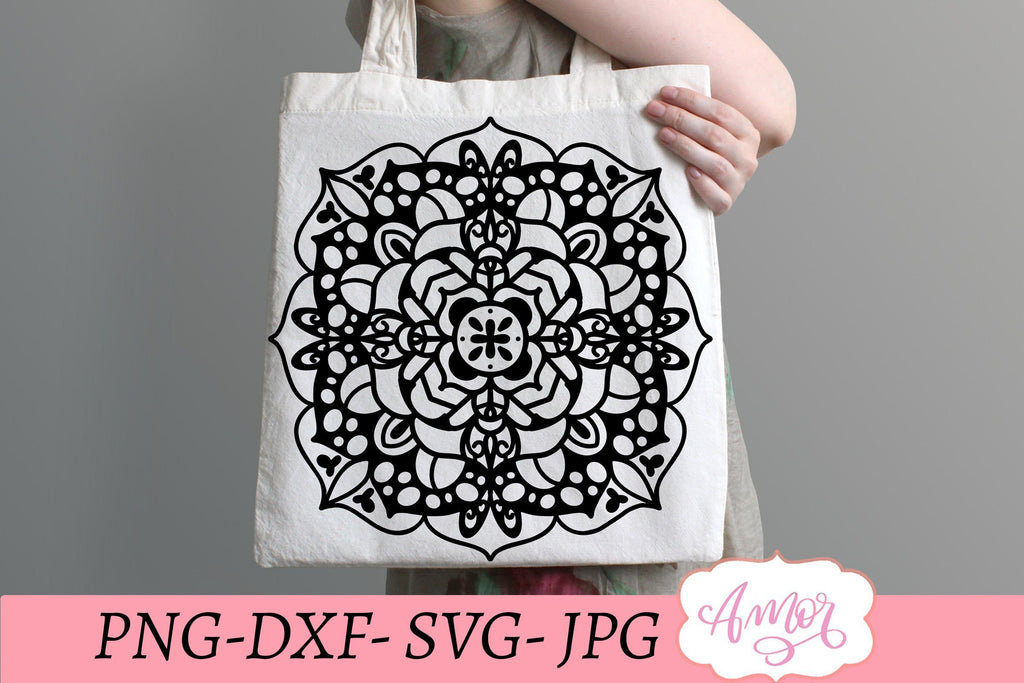 Mandala SVG, simple mandala svg - So Fontsy