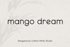 Mango Dream - So Fontsy