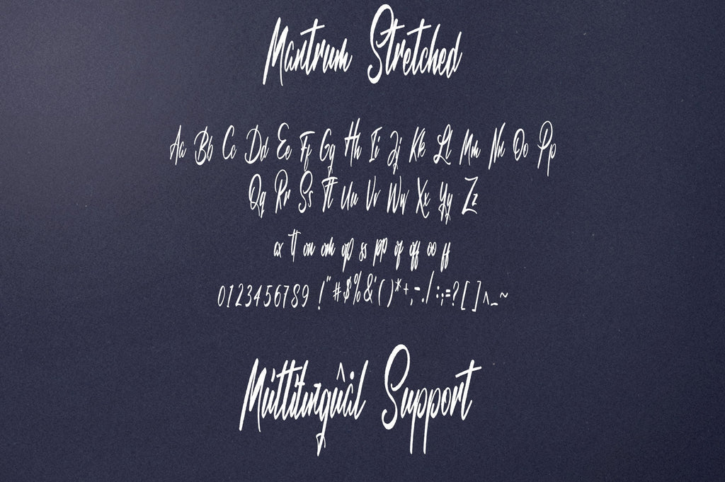 Mantrum - Urban script | 3 styles - So Fontsy