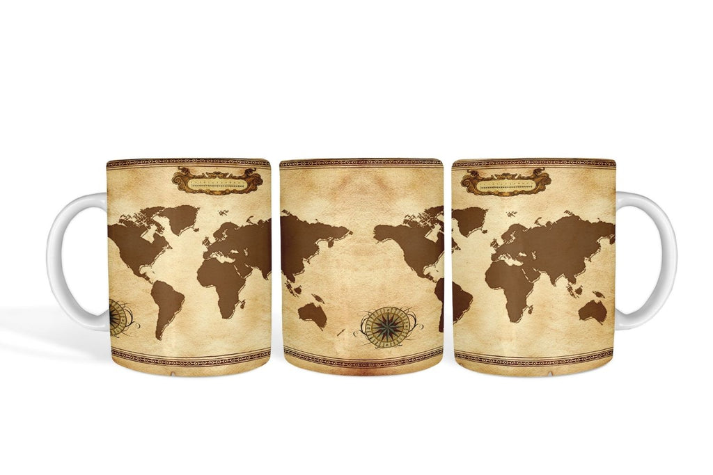 Map Mug Sublimation - So Fontsy