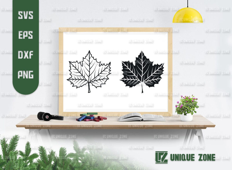 Maple Leaf SVG Bundle, Leaf Silhouette, Fall Leaves Svg, Autumn Leaves ...