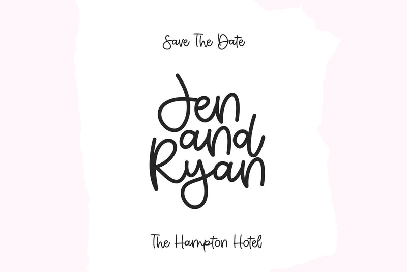 Maple Sugar - Handwritten Script Font - So Fontsy