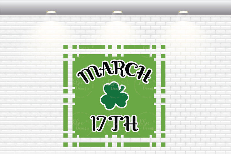 March 17 - SVG, PNG, DXF, EPS - So Fontsy