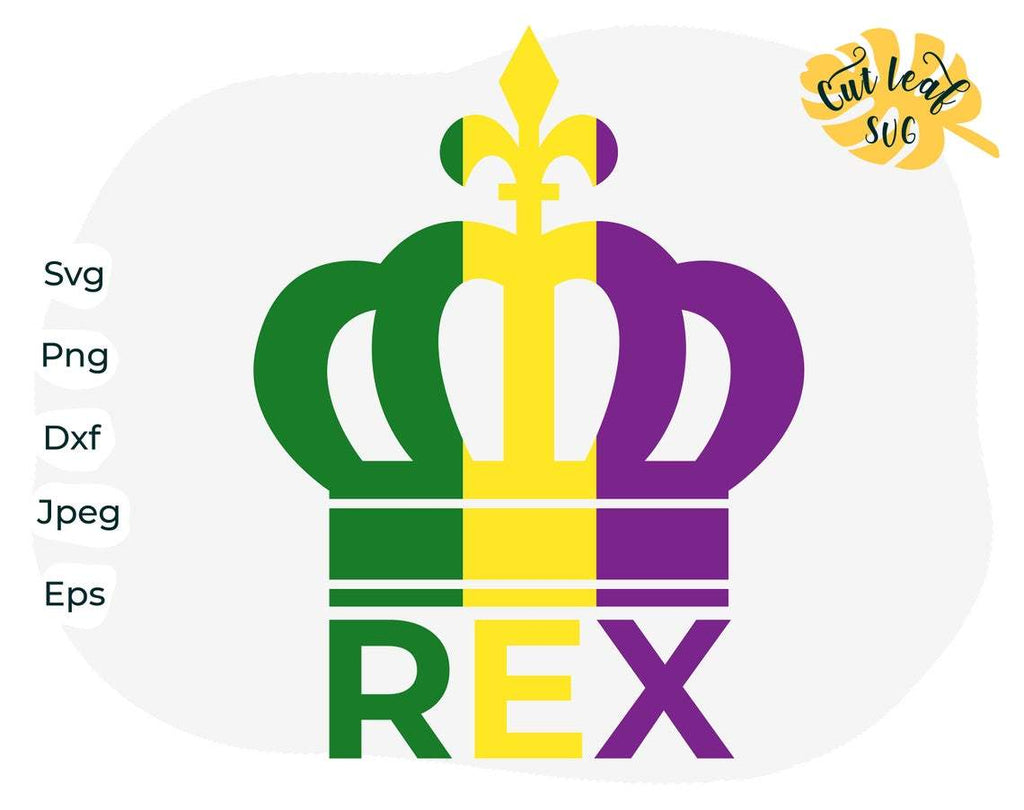 mardi gras svg, mardi gras rex, fleur de lis svg, fat tuesday svg ...