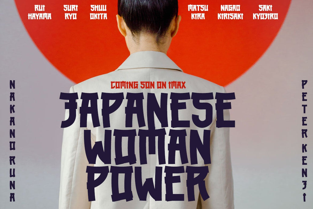 MAREKA - Japanese style font - So Fontsy