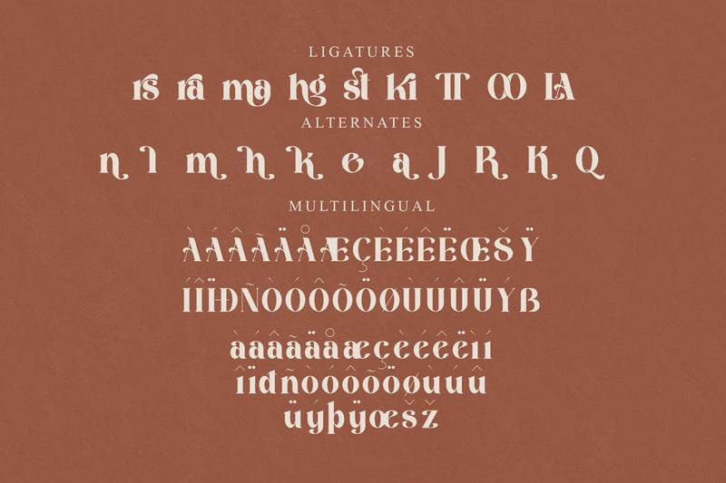 mariana Typeface - So Fontsy