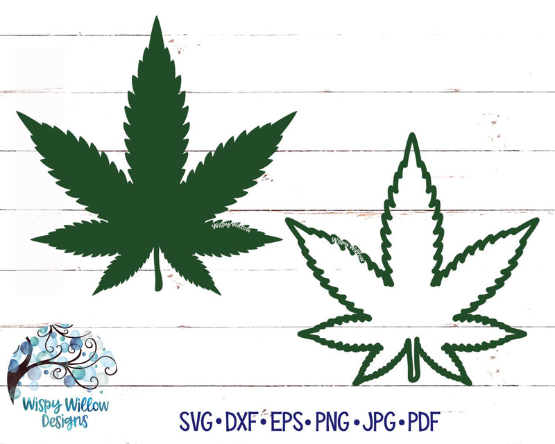 Marijuana Leaf SVG - So Fontsy