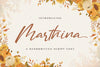 Marthina - Handwritten Font - So Fontsy
