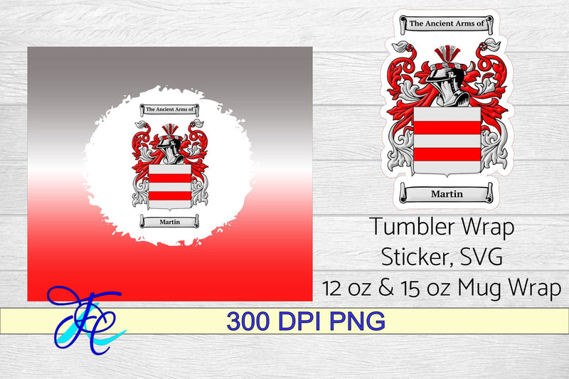 Martin Coat of Arms Bundle - So Fontsy