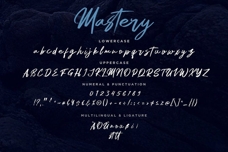 Mastery Hand Brush - So Fontsy