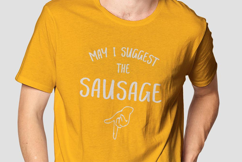 May I Suggest the Sausage Adult SVG Design | So Fontsy