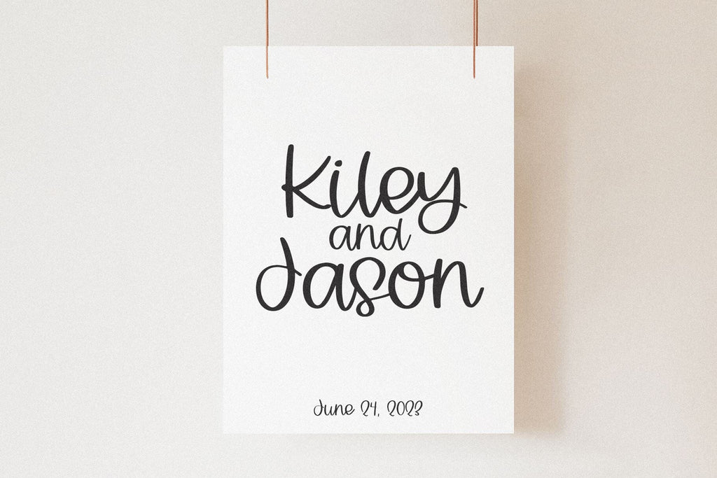 Maybe - Handwritten Script Font - So Fontsy