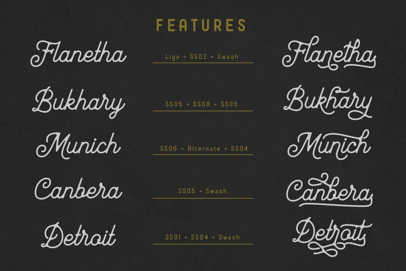 Mayhena Monoline Font - So Fontsy