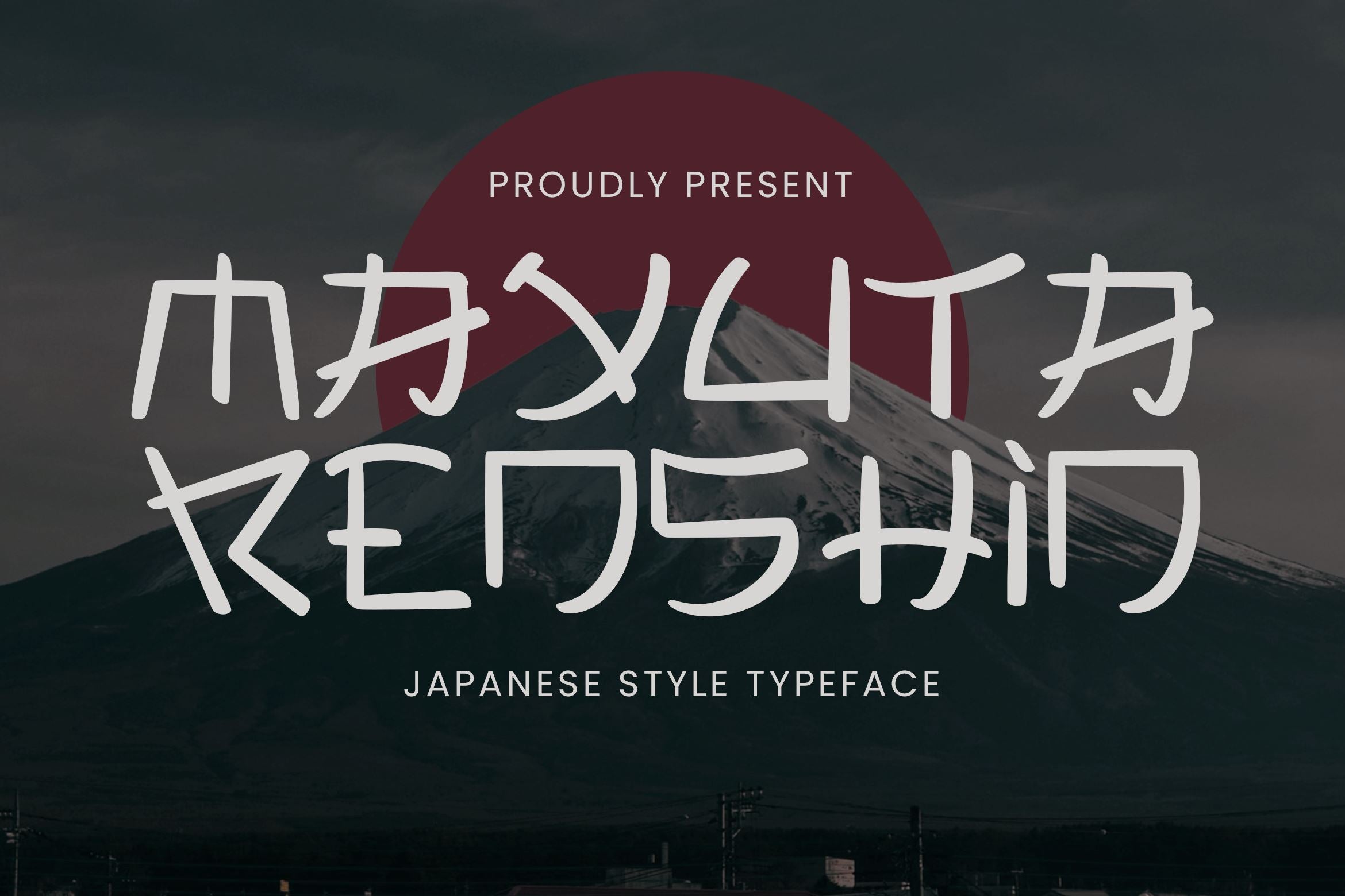 Mayuta Renshin - Japanese Font Style - So Fontsy