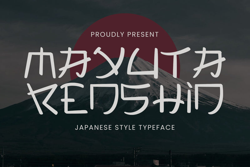 Mayuta Renshin - Japanese Font Style - So Fontsy