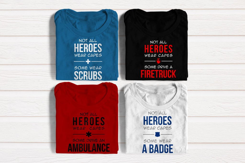 Medical And First Responder Heroes Set - So Fontsy