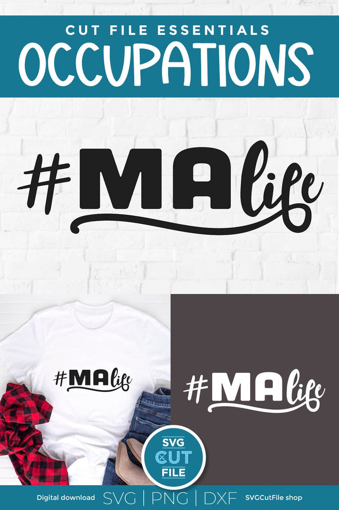 Medical Assistant Life svg for crafters - So Fontsy