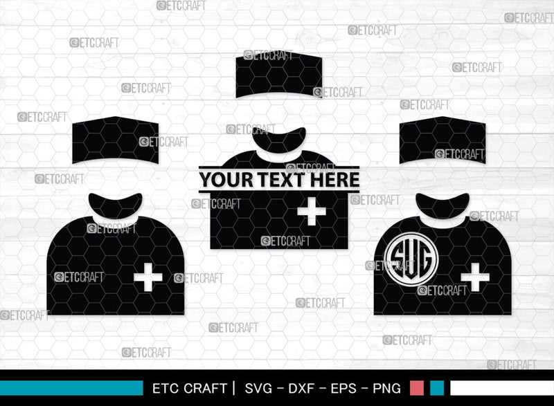 Medical Symbol Monogram, Medical Symbol Silhouette, Medical Symbol SVG ...