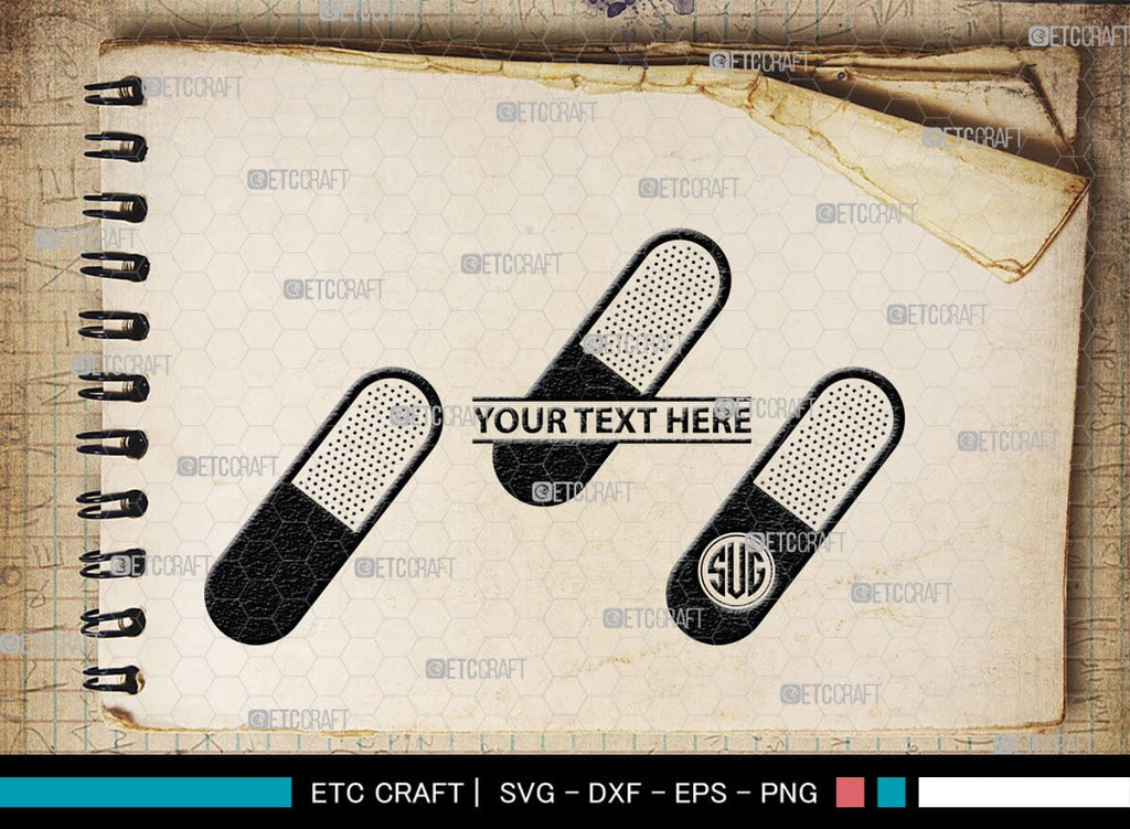 Medical Symbol Monogram, Medical Symbol Silhouette, Medical Symbol SVG ...