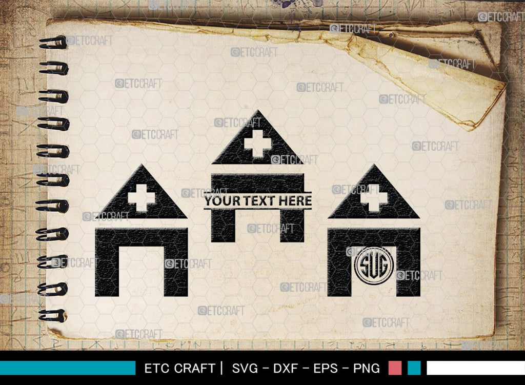 Medical Symbol Monogram, Medical Symbol Silhouette, Medical Symbol SVG ...