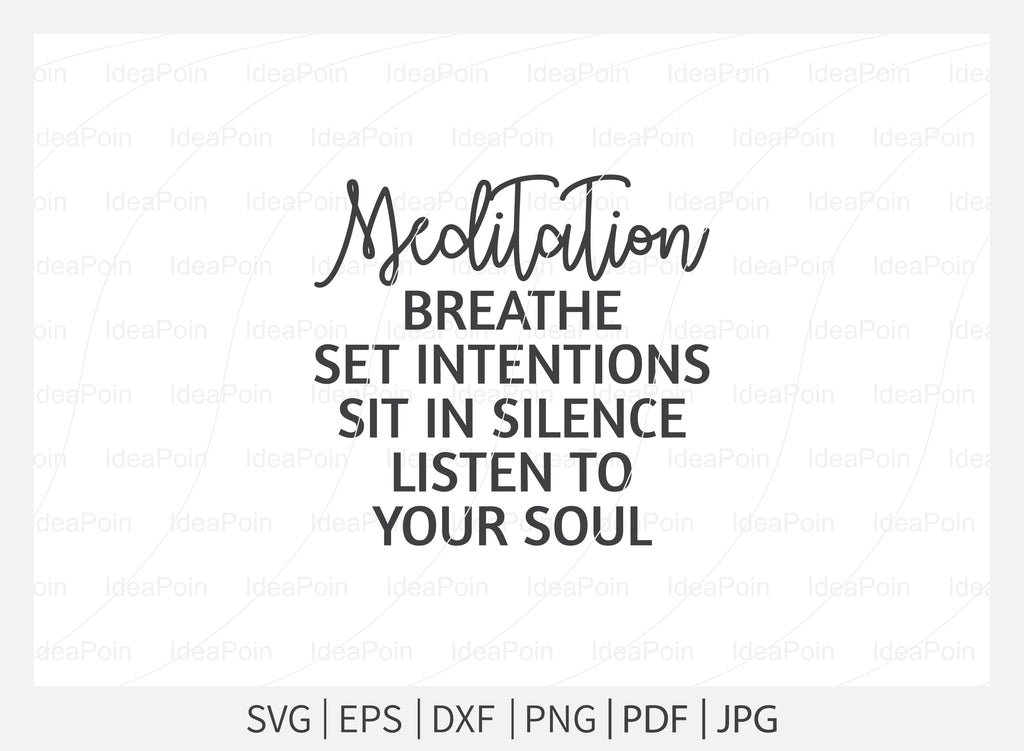 Meditation Svg Bundle, Yoga svg bundle, Love to Meditate, Spiritual SVG ...