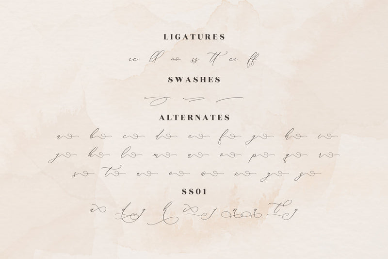 Medusa Luxury Script - So Fontsy