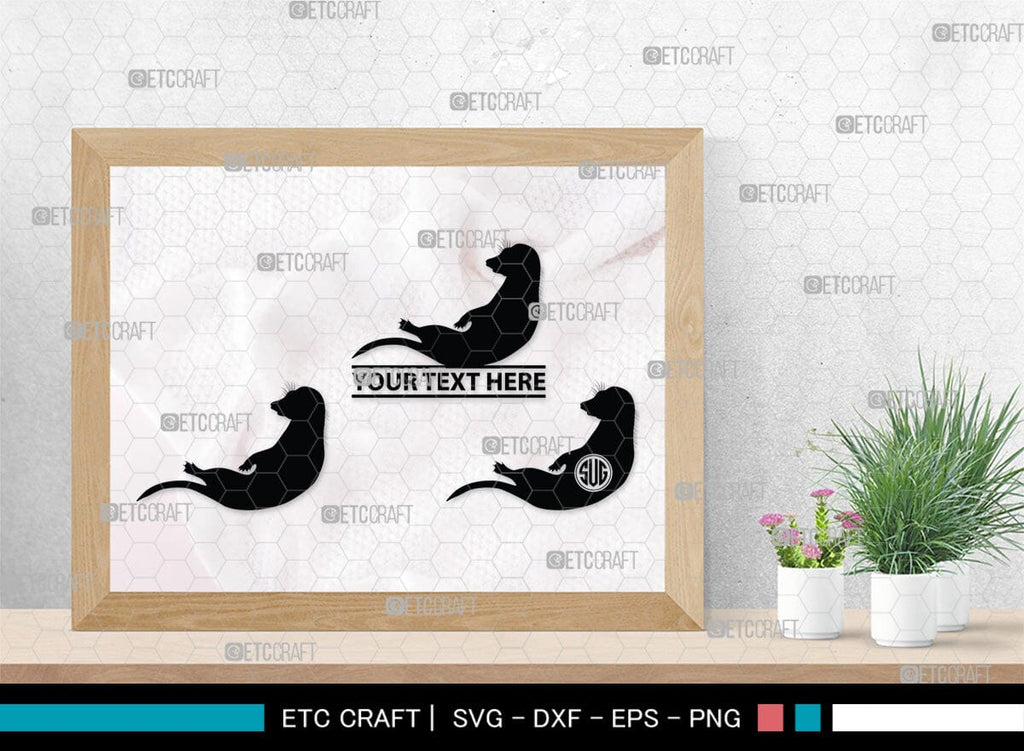 Meerkat Monogram, Meerkat Silhouette, Meerkat SVG, Surikats Svg ...