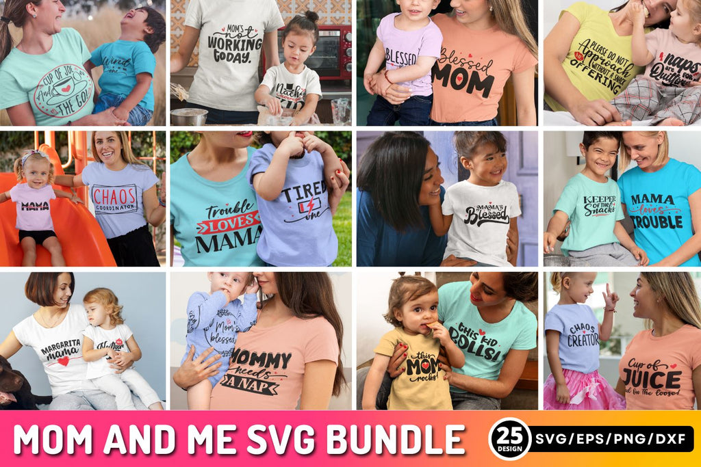 MEGA Mothers Day Sublimation Bundle, Mom SVG Design Bundle - So Fontsy