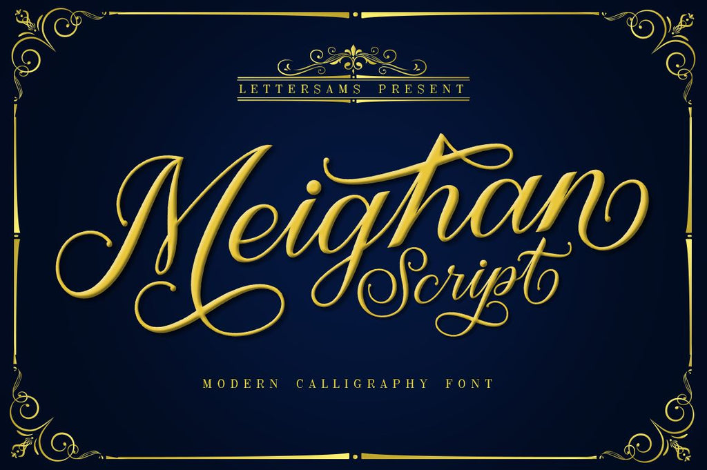 Meighan Script - So Fontsy