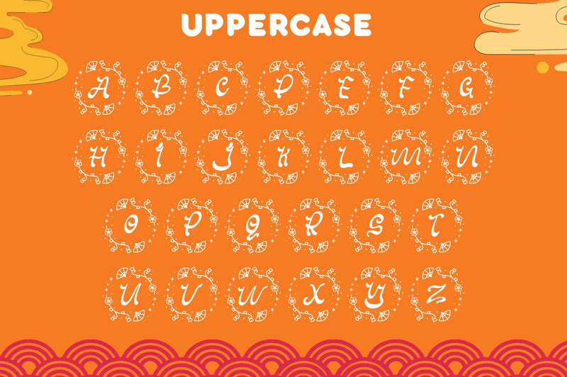 Meilin Chinese Monogram - So Fontsy