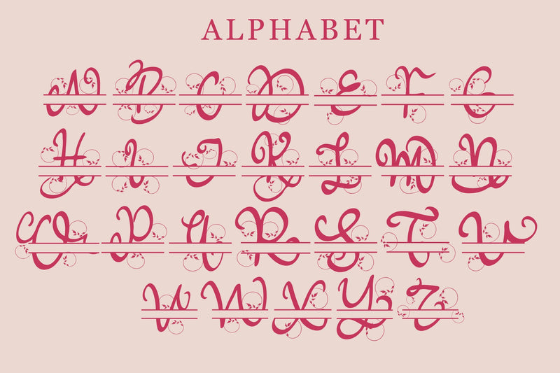 Meisha Monogram - So Fontsy