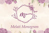 Melati Monogram - So Fontsy