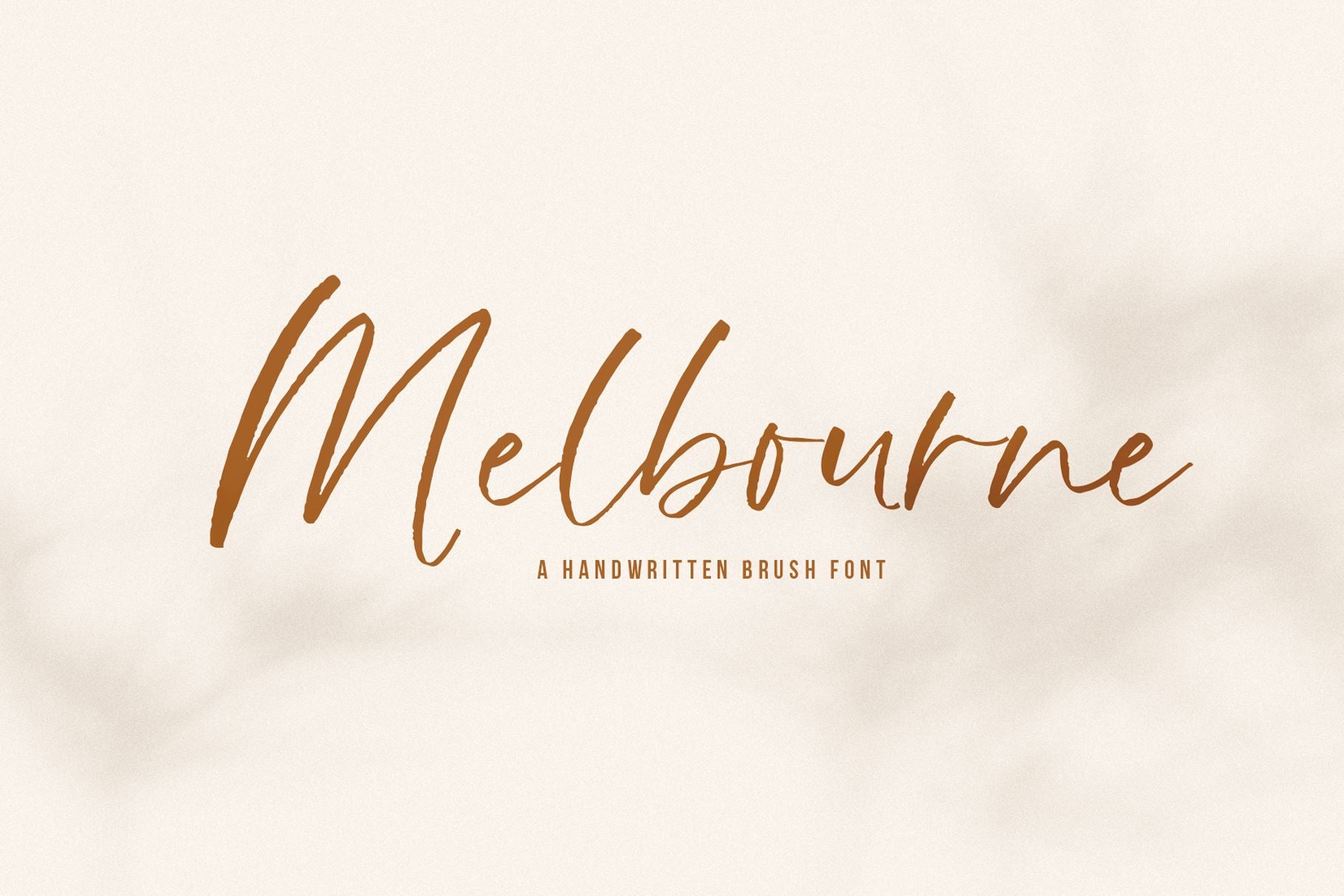 Melbourne - Handwritten Script Font - So Fontsy