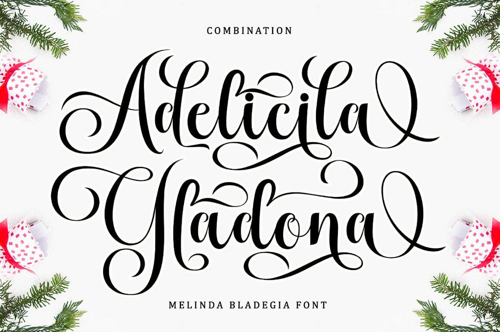 Melinda Bladegia Script Font - So Fontsy
