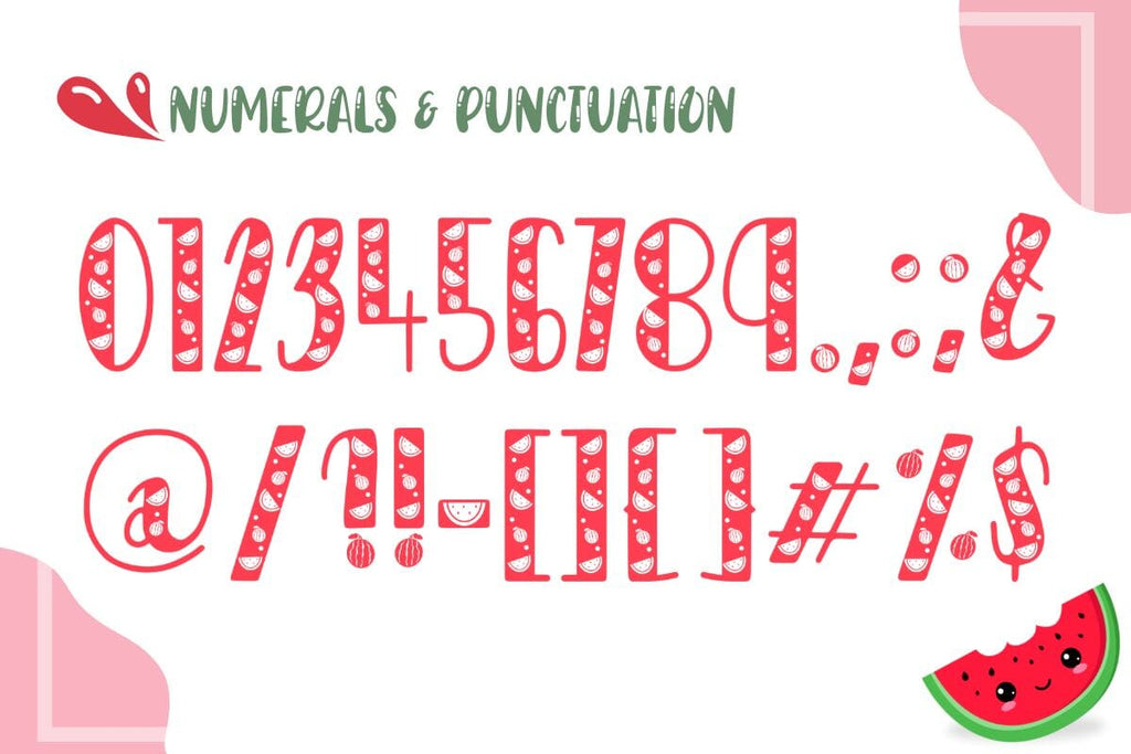 Melon - Cute Decorative Font - So Fontsy
