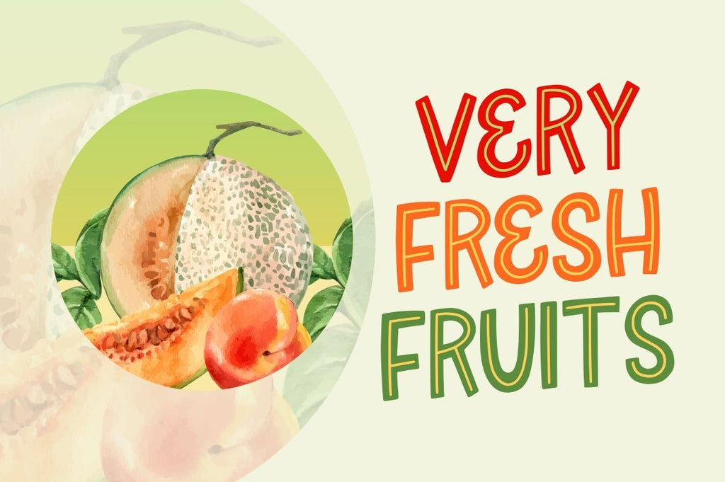 Melon Juice – Freshty Font - So Fontsy