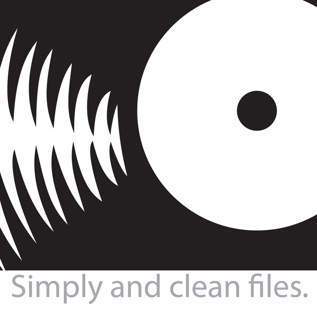 Melting Vinyl Disc. Cut files for Cricut. Clip Art silhouette (eps, svg ...