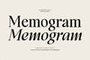 Memogram Typeface - So Fontsy