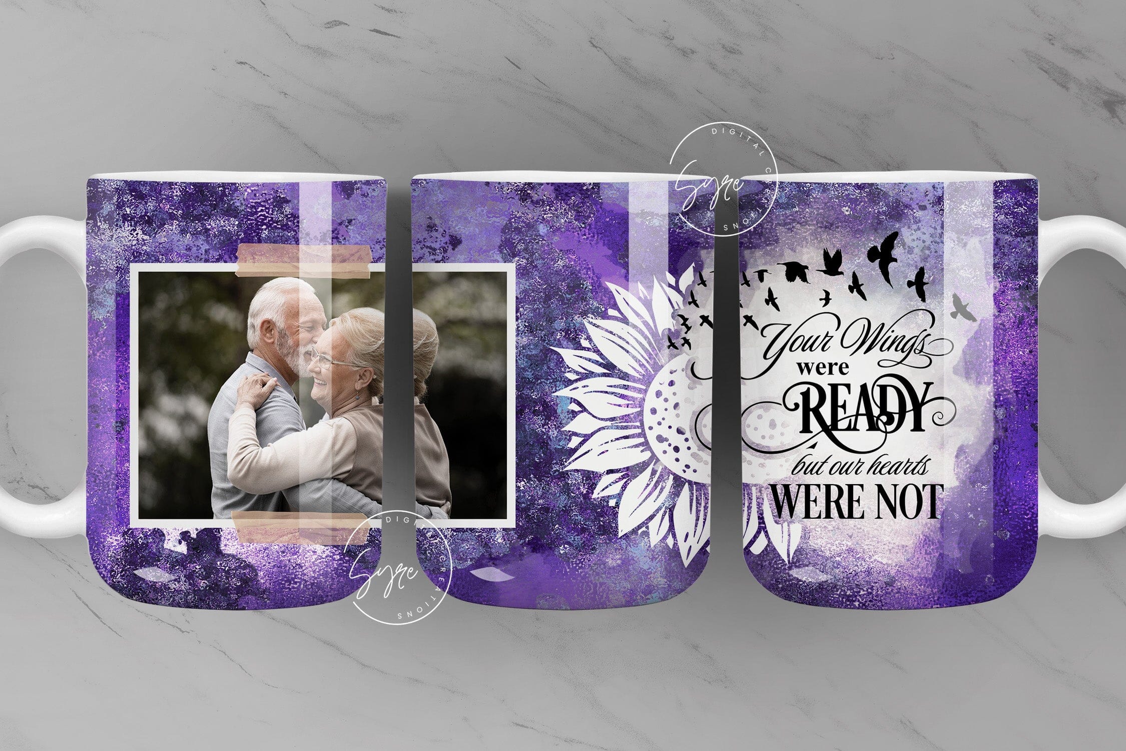 Memorial Mug Design, Your Wings Were Ready, Memorial Gift, Memorial Mug ...