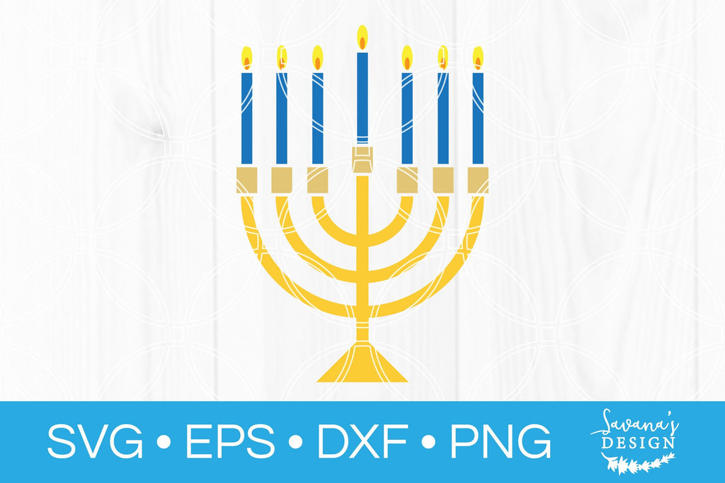 Menorah SVG - So Fontsy