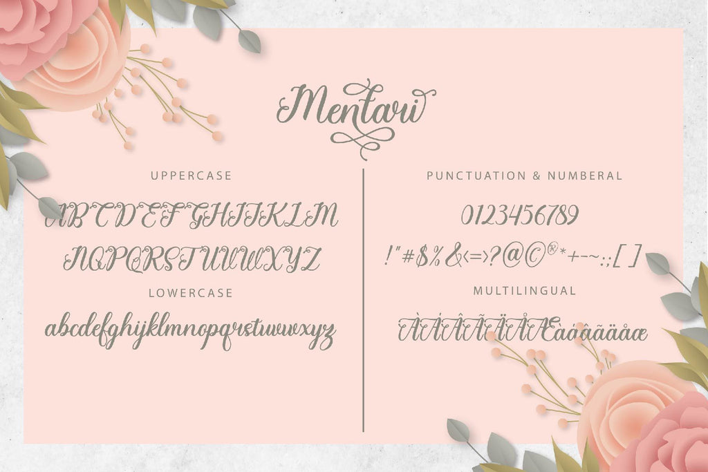 Mentari - So Fontsy