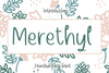 Merethyl Font - So Fontsy