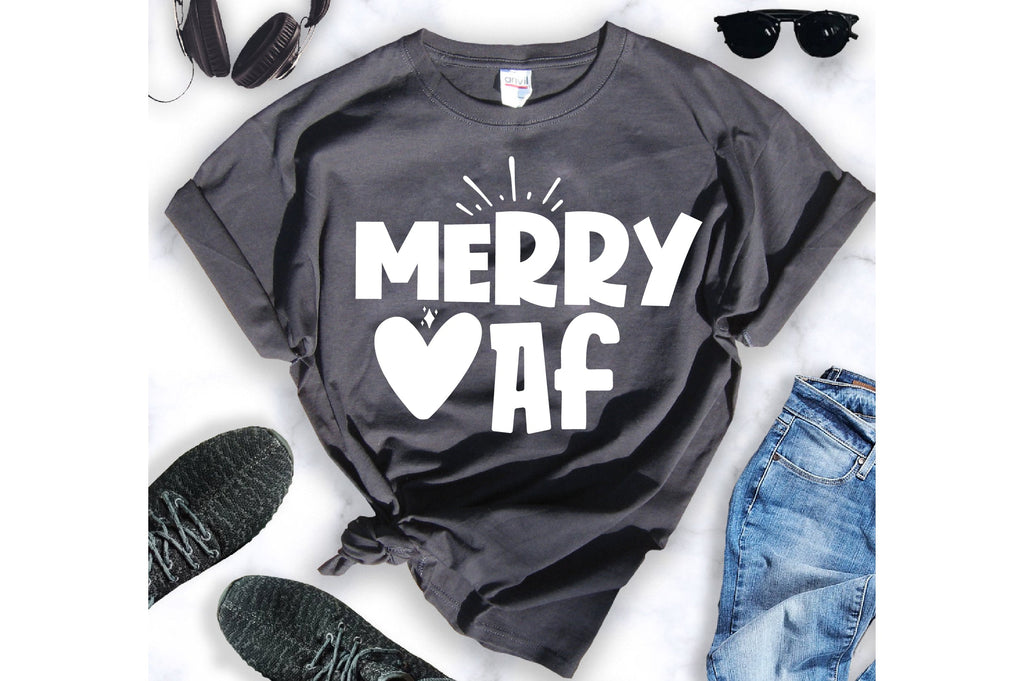 Merry Af svg - So Fontsy