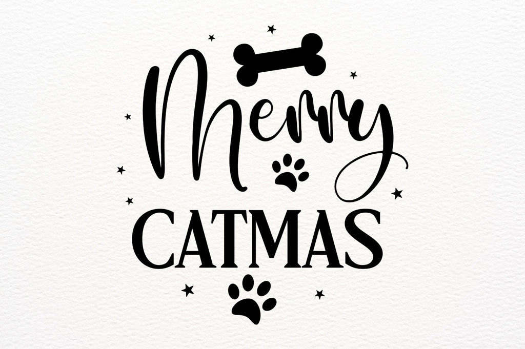 Merry catmas SVG Design - So Fontsy