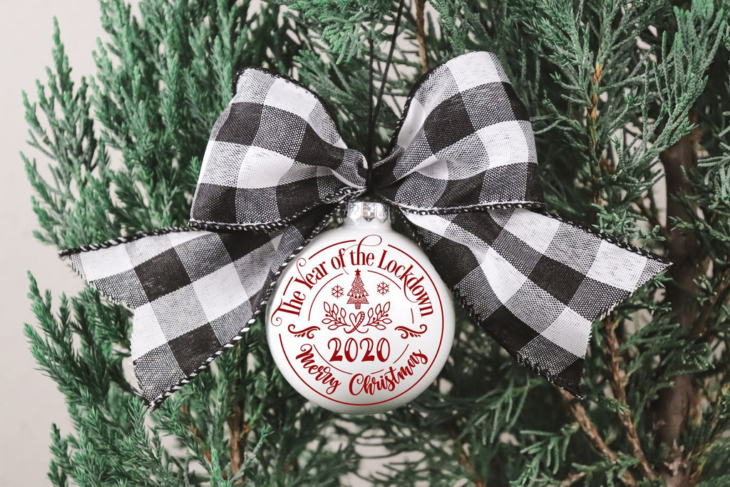 Merry Christmas 2020 SVG - The Year of the Lockdown - So Fontsy